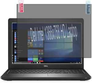 Blackcom Edge To Edge Tempered Glass for Dell Intel 1366x768 HD 14 inch ...