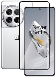 NaturalBuy Edge To Edge Tempered Glass for OnePlus 12 5G-Top Notch Edge ...