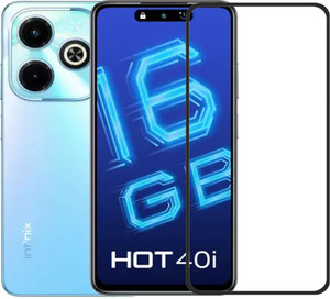 INFINITYWORLD Edge To Edge Tempered Glass for Infinix Hot 40i, INFINIX ...