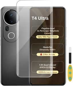 Flipkart SmartBuy Edge To Edge Tempered Glass for Vivo T4 Ultra 5G ...