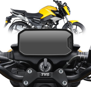 FCS Edge To Edge Tempered Glass for TVS Raider 125, (Matte) Flexible ...