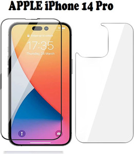 LIKEDESIGN Front and Back Tempered Glass for APPLE iPhone 14 Pro ...