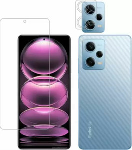 ICROMECK Front and Back Screen Guard for Redmi Note 12 Pro PLUS 5G ...