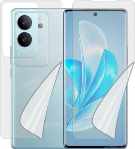 MOBART Front and Back Tempered Glass for VIVO V29 (Edge To Edge TPU ...