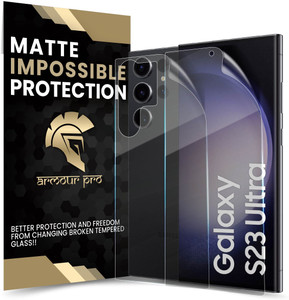 ArmourPro Front and Back Screen Guard for Samsung Galaxy S23 Ultra 5G ...