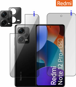 PONDRIK Front and Back Screen Guard for REDMI Note 12 Pro+ 5G, REDMI ...
