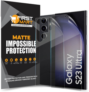 FIRST MART Front and Back Screen Guard for Samsung Galaxy S23 Ultra 5G ...