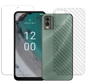 DB Front and Back Tempered Glass for Nokia C32 front and back Tempered ...