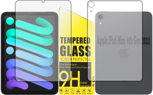Otsk Guards Front and Back Tempered Glass for M Apple iPad Mini 6 2021 ...
