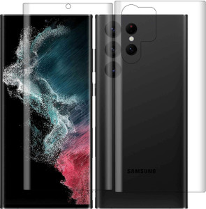 AGRSHI Front and Back Tempered Glass for Samsung Galaxy S22 Ultra 5G ...