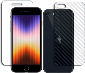 KAIFRUN Front and Back Tempered Glass for Apple iPhone SE (2022 ...