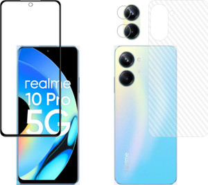 Vatsin Front and Back Tempered Glass for Realme 10 Pro 5G, Realme 10 ...