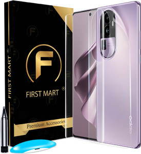 FIRST MART Front and Back Tempered Glass for Oppo Reno 10 Pro Plus 5G ...