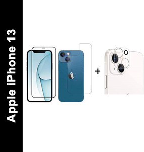 AV Front and Back Tempered Glass for Apple iPhone 13 (includes Camera ...