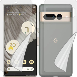 TELTREK Front and Back Screen Guard for GOOGLE PIXEL 7 PRO GE2AE (Edge ...