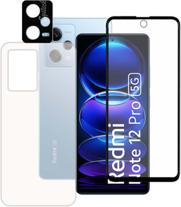 Systek Front and Back Tempered Glass for Redmi Note 12 Pro 5G, Redmi ...