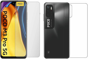 4 YARDS Front and Back Tempered Glass for Poco M3 Pro 5g (Matte Finish ...