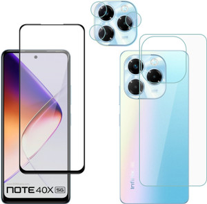 Vatsin Front and Back Tempered Glass for Infinix Note 40X 5G, Infinix ...
