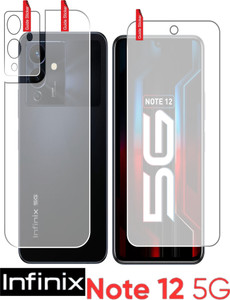 Dasiana Front and Back Tempered Glass for INFINIX NOTE 12 5G - Dasiana ...