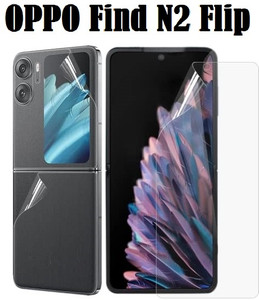 ASVALBUY Front and Back Screen Guard for OPPO Find N2 Flip - ASVALBUY ...