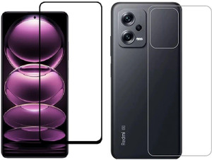 NEMIZI Front and Back Tempered Glass for Redmi Note 12 Pro Plus 5G ...