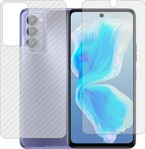 TELTREK Front and Back Tempered Glass for TECNO CAMON 18 CH6N (Front ...