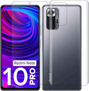 ArmourPro Front and Back Tempered Glass for Redmi Note 10 Pro Max ...