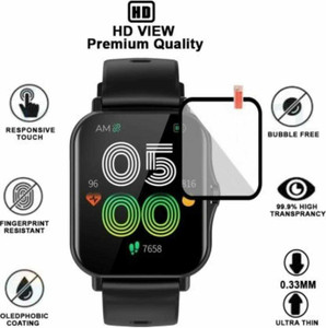 KHWABEEDA Tempered Glass Guard for D19 SMARTWATCH TEMPERED GLASS 1 ...