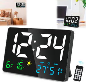 SUNMOON Nano Glass for ARKZO 10-Inch Digital Clock for Living Room ...