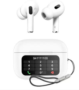 Earbuds Nano Glass for Smart Buds Touch Screen Display TWS ANC + ENC In ...