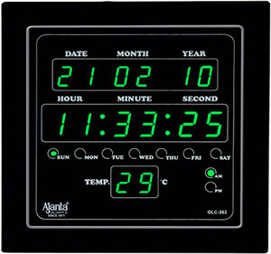 TIMEZONEE Nano Glass for TIMEZONEE Digital Wall Clock,10" Digital Clock ...