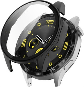 KAZUKI Screen Guard for Huawei Watch GT4 46mm PC+Tempered Glass Watch ...