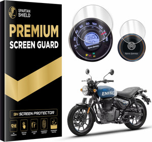 spartan shield Screen Guard for ROYAL ENFIELD HUNTER 350, Instrument ...