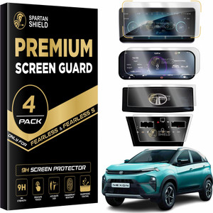 spartan shield Screen Guard for NEW TATA NEXON 2023 FACELIFT || 10.25 ...