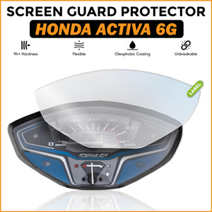 MIKANIX Tempered Glass Guard for Activa 6G Scooty Speedo Meter Display ...