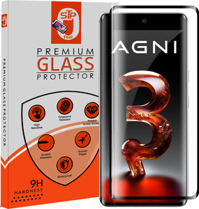 Maxboost Tempered Glass Guard for Lava Agni 3 5G Advanced Black Border ...