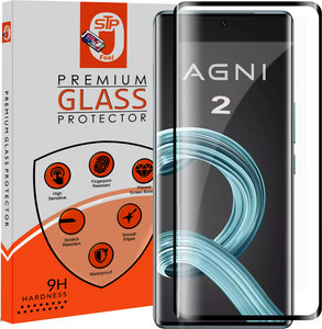 STP FEEL Tempered Glass Guard for Lava Agni 2 5G Advanced Black Border ...