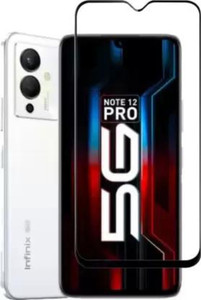 Gorilla Glass Tempered Glass Guard for : Infinix Note 12 5G, Infinix ...