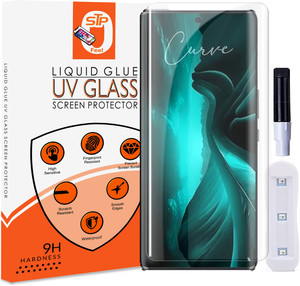 Maxboost Tempered Glass Guard for Lava Blaze Curve 5G Premium Uv Screen ...