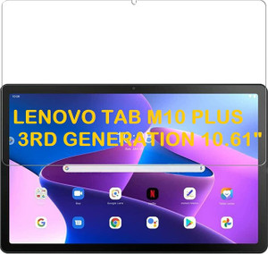 TECHSHIELD Tempered Glass Guard for Lenovo Tab M10 Plus (3rd Gen)10.61 ...