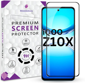 Mobilebies Tempered Glass Guard for iQOO Z10X 5G Premium Screen ...