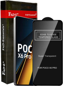 FAD-E Tempered Glass Guard for POCO X6 PRO 5G, POCO X6 PRO - FAD-E ...