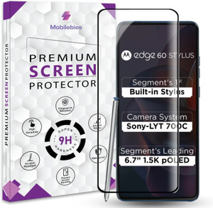Mobilebies Tempered Glass Guard for Motorola Edge 60 Stylus Premium ...