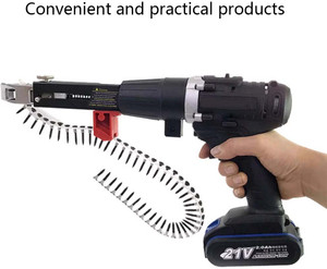 kts12 Electric Drill Automatic Screw Chain Nail Guns Adapter Drywall ...