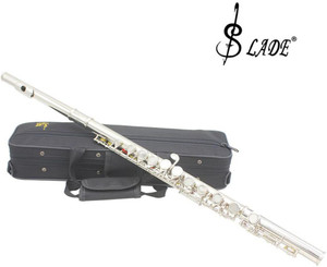 Lyla Silver 16-hole C key Flute with Split E Mechanism Orchestra ...