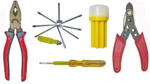 Inditrust new 1pc Plier, 1pc Wire cutter, 1pc Electric Tester and ...