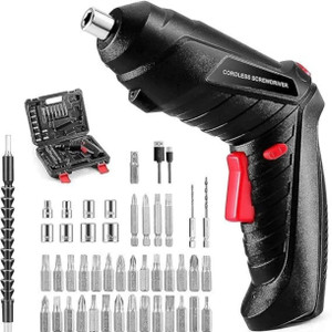 Peregrine Cordless Screwdriver Kit| 47 in 1 Electric Bits Set ...