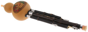 Lyla Chinese Hulusi Bamboo Gourd Cucurbit Flute Musical Instrument C ...
