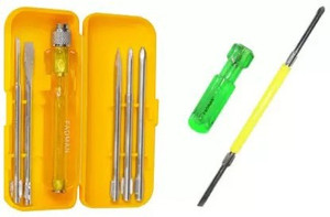 Saleshop365 5 Blades Combination Screw Driver Set + 2 in 1 Screwdriver ...