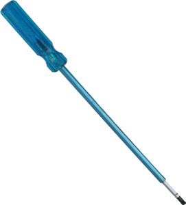 ALYRATOOLS Long-Handle Flathead Screwdriver with Transparent Grip ...